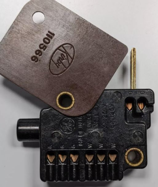 Kirby 110566 Foot Switch 516 Sanitronic, D50-D80, 1CR