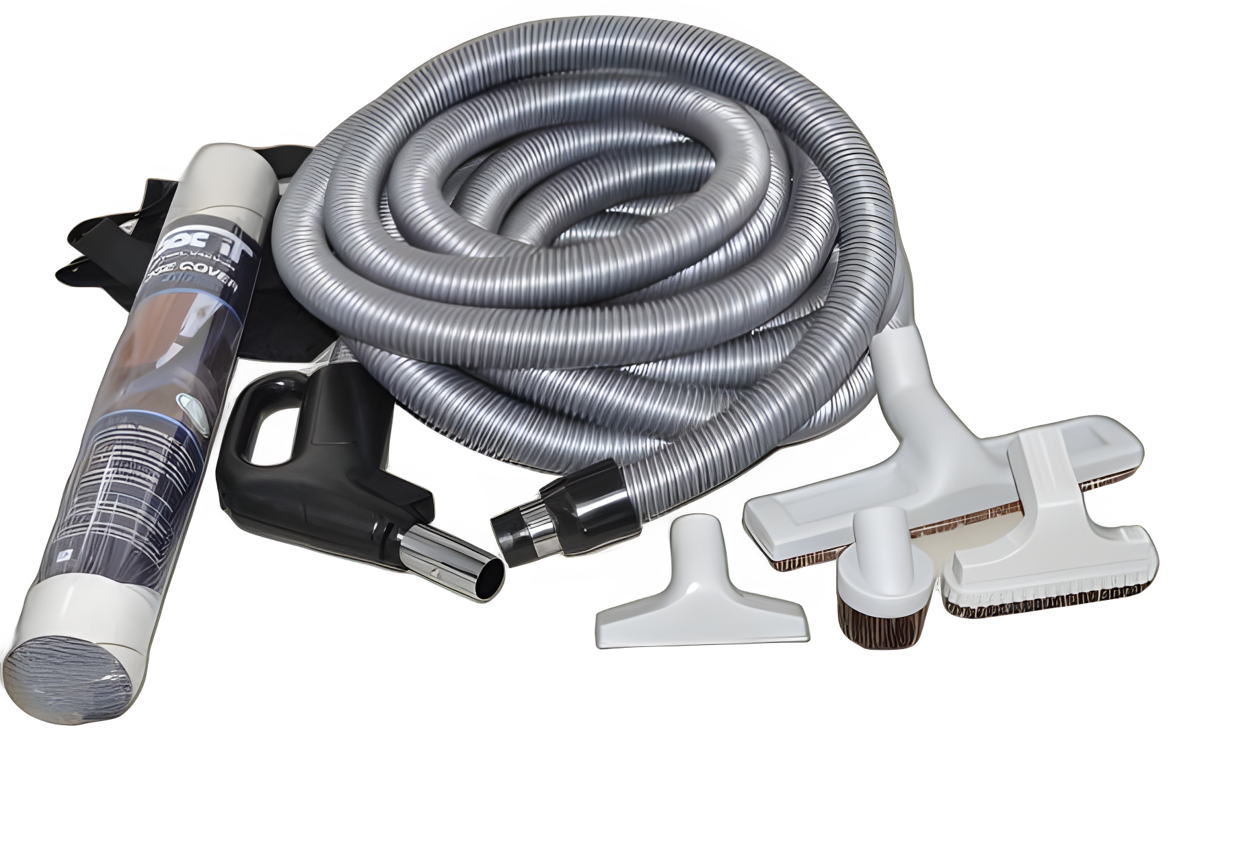 Fit All, Central Vac Central Vac Kit, 35ft Low Voltage, 5pc Tool Kit ...