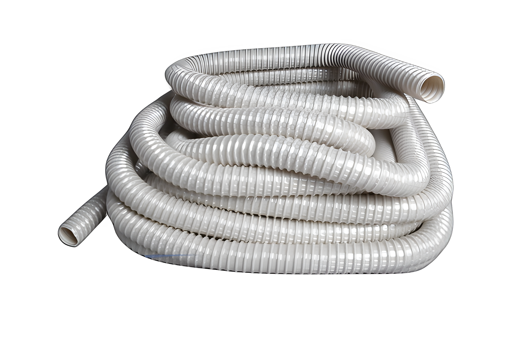 Fit All, Residential Hose 1 1/4 X 50' Beige Vac U Flex Vacuum #35401250140
